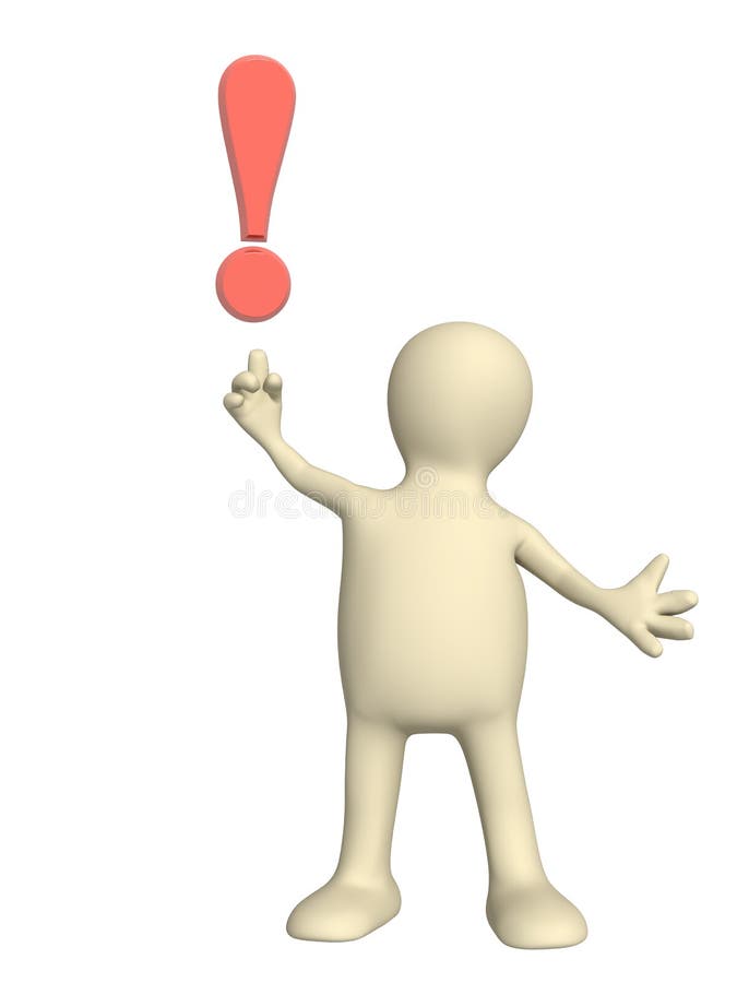 Exclamation mark stock illustration. Illustration of element - 11079036