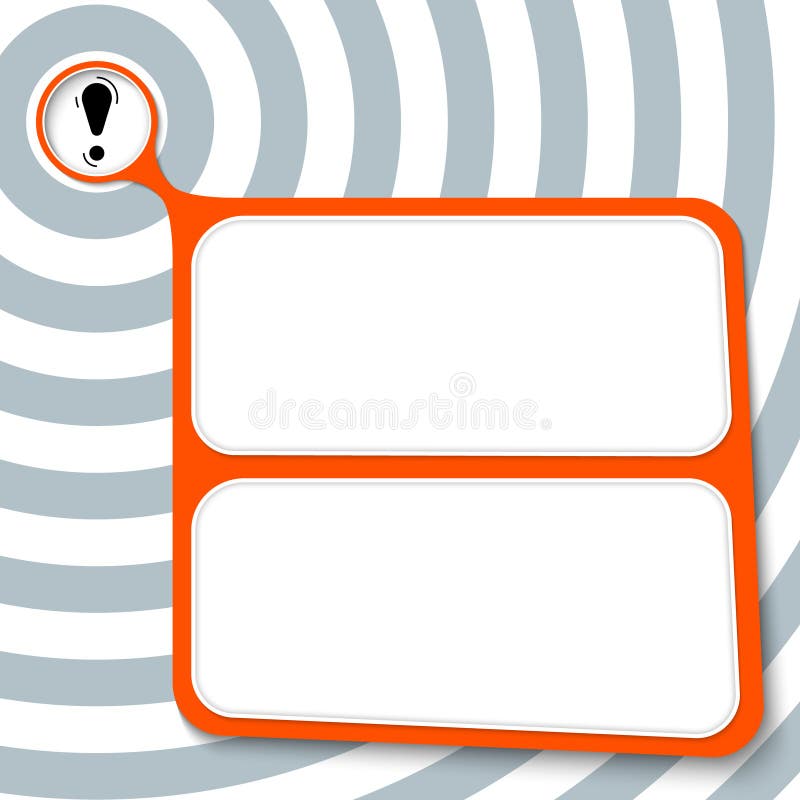 Exclamation mark stock vector. Illustration of enter - 63779169