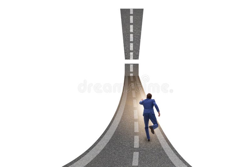 Exclamation Mark Concept with Businessman Stock Photo - Image of doubt ... Exclamation Mark Concept with Businessman Stock Photo - Image of doubt ...