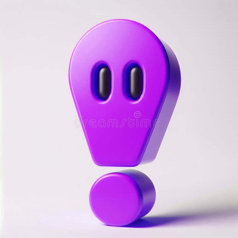 Exclamation mark stock illustration. Illustration of mark - 341741938