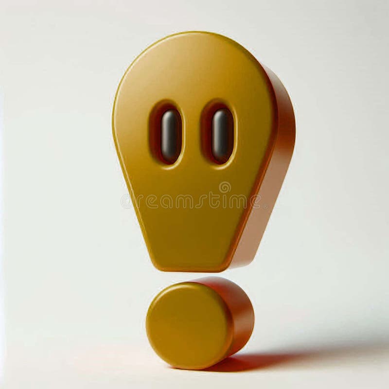 Exclamation mark stock illustration. Illustration of circle - 341741943