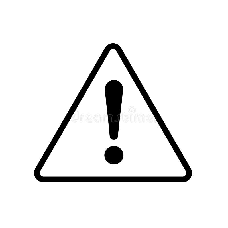 Exclamation Mark Icon, Note Icon, Warning Stock Illustration ...
