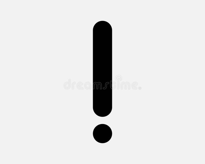 Exclamation Point Icon Attention Notice Warning Caution Hazard Symbol ...
