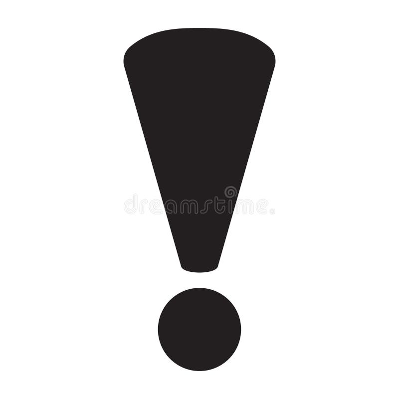 Exclamation Mark Icon, Unique Exclamation Mark, Cute Exclamation Mark ...