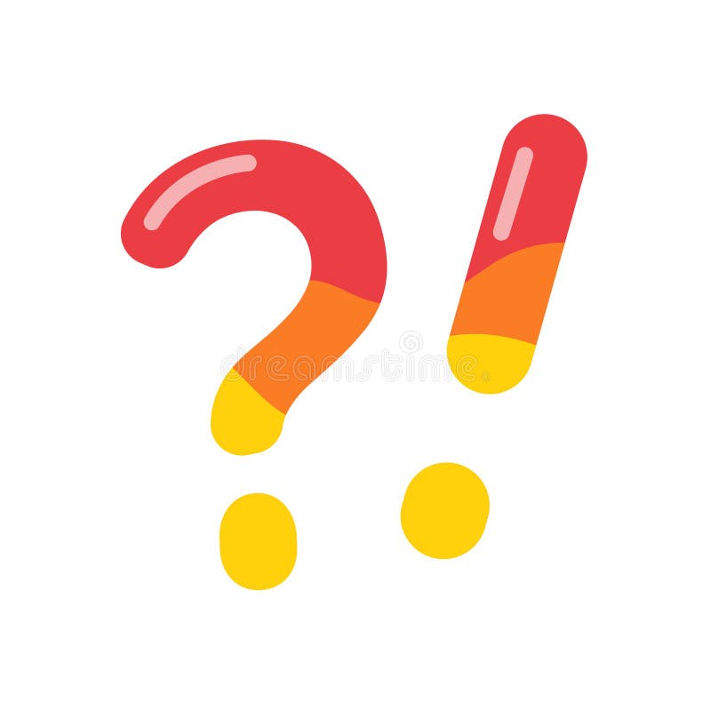 Exclamation Mark on Quote Text Box Surprise Concept Stock Vector ...