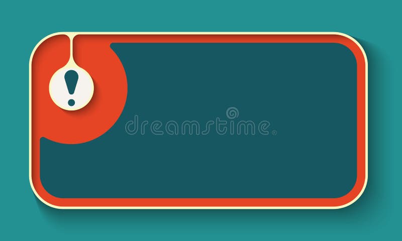 Exclamation mark stock vector. Illustration of exclamation - 86588234