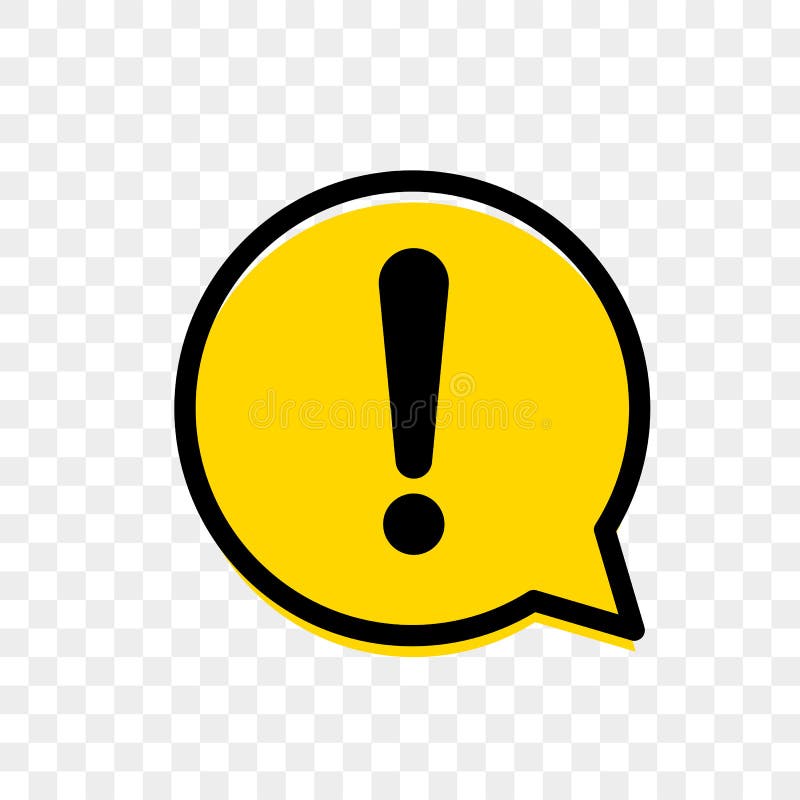 Exclamation Mark of Warning Attention Vector Icon Stock Vector ... Exclamation Mark of Warning Attention Vector Icon Stock Vector ...