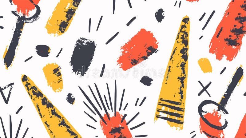 Exclamation Point Seamless Pattern for Creative Designs Stock Vector ...