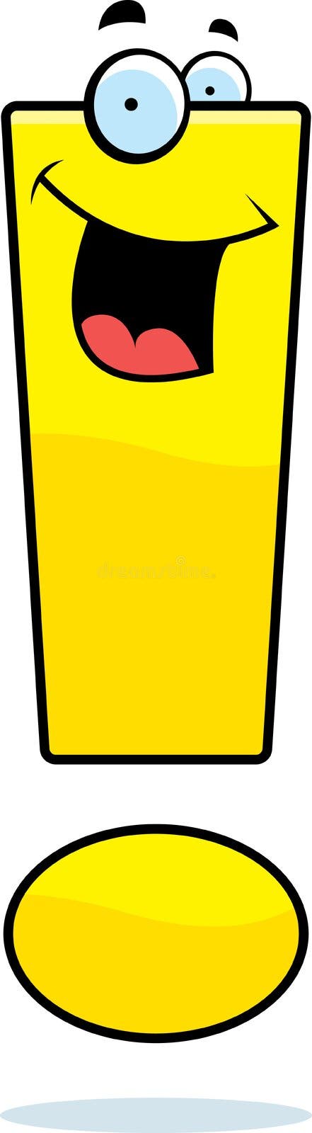 Cartoon Exclamation Point Smiling Stock Illustrations – 86 Cartoon ...
