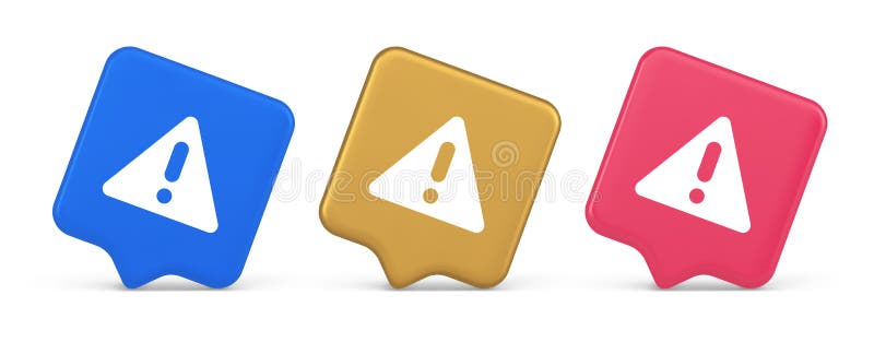 Icons Exclamation Point Information Stock Illustrations – 1,698 Icons ...