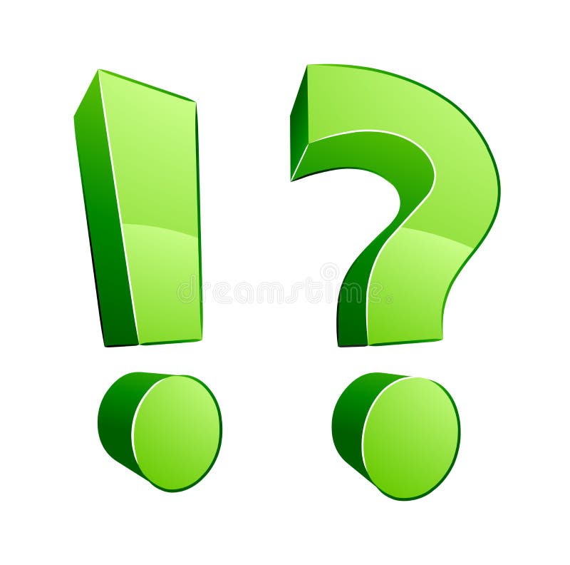 Three exclamation points stock vector. Illustration of icon - 16920967