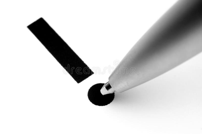 Exclamation Sign stock image. Image of idea, object, information - 9801241