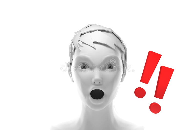 Exclamation stock illustration. Illustration of striking - 49453835