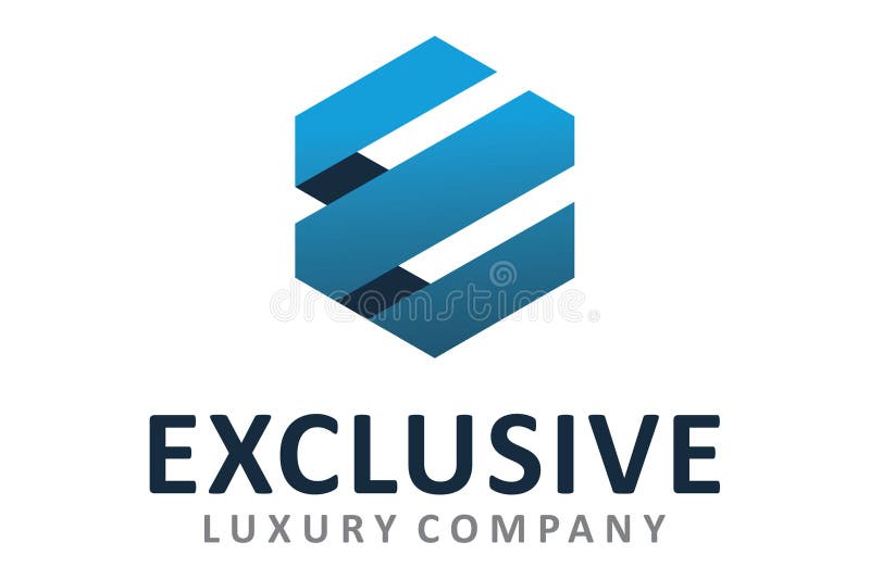 Exclusive logo stock vector. Illustration of business - 84152316