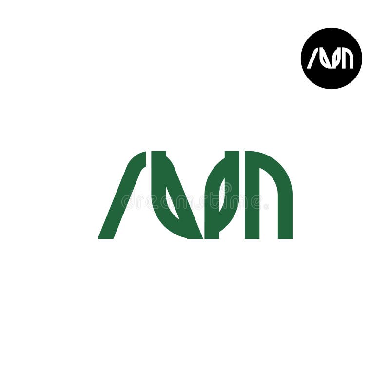 Letter AUM Monogram Logo Design Stock Vector - Illustration of initial ...