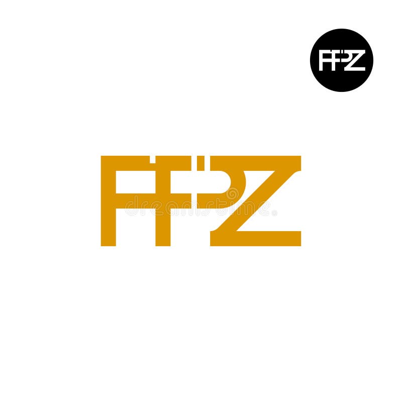 FPZ Logo Letter Monogram Design Stock Vector - Illustration of minimal ...