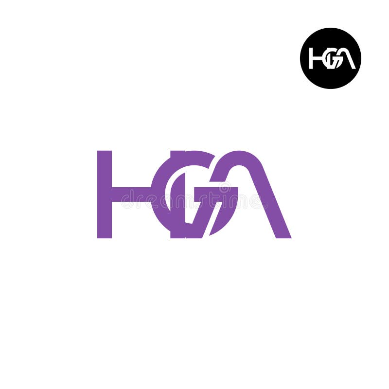 Hga Monogram Stock Illustrations – 15 Hga Monogram Stock Illustrations ...