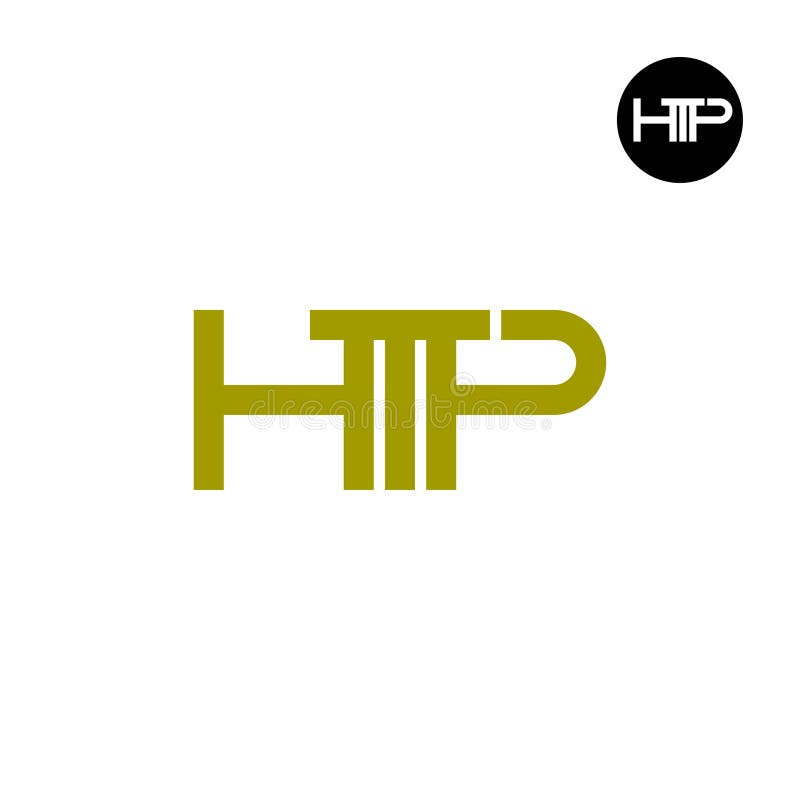 HTP Logo Letter Monogram Design Stock Vector - Illustration of initials ...