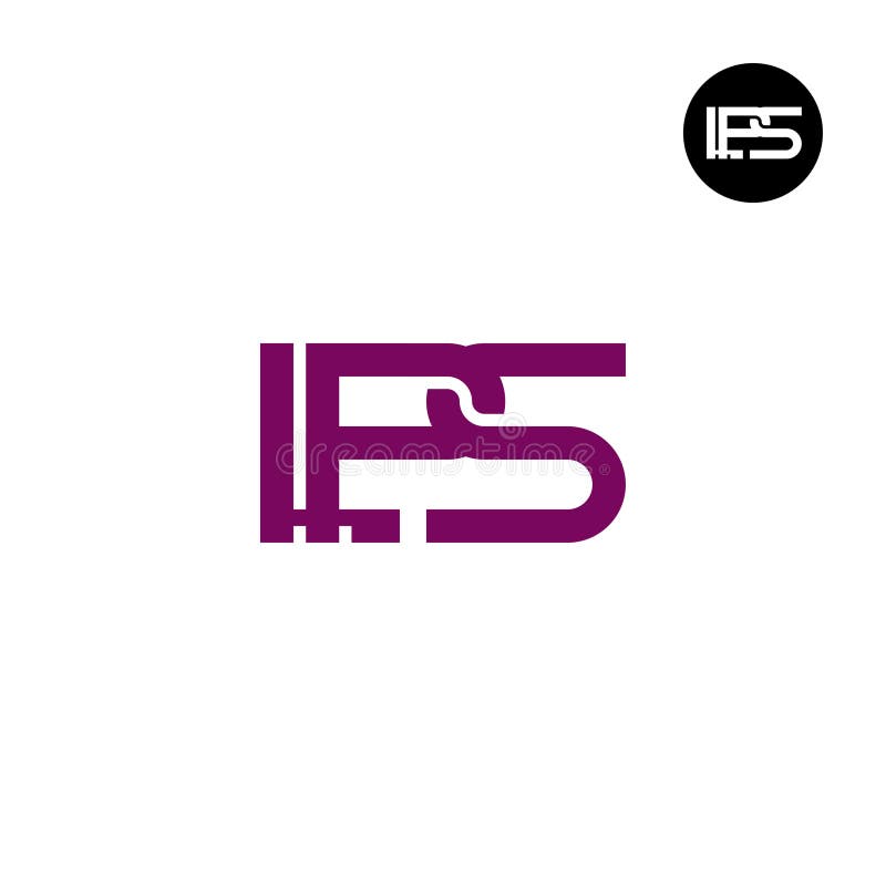 LPS Logo Letter Monogram Design Stock Vector - Illustration of ...