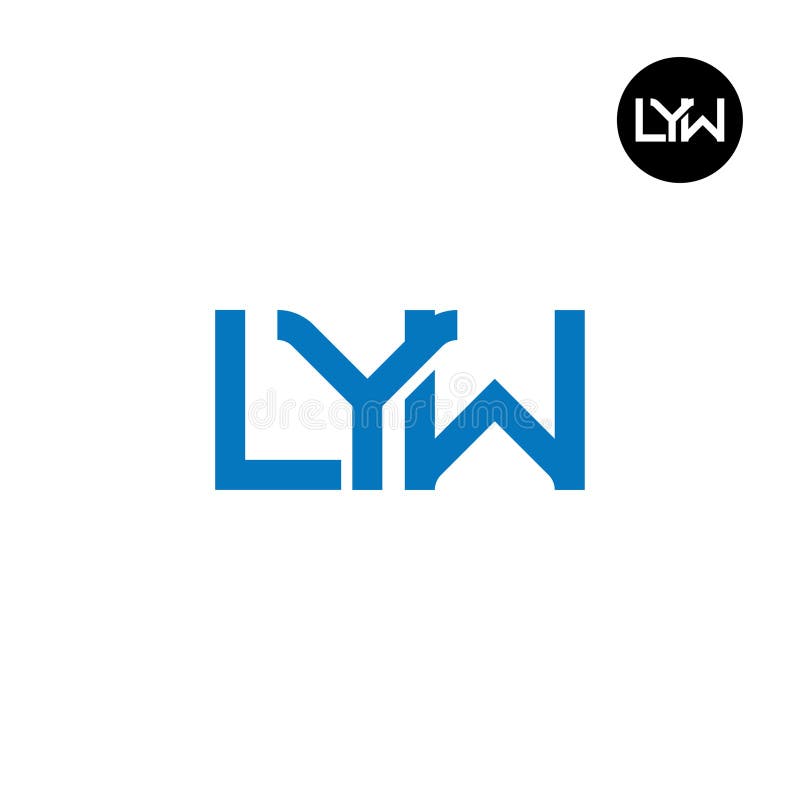 Lyw Monogram Stock Illustrations – 10 Lyw Monogram Stock Illustrations ...