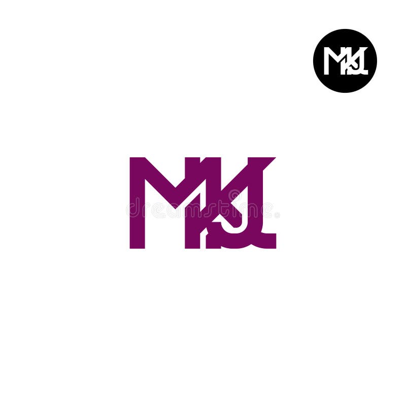 Mkj Monogram Stock Illustrations – 15 Mkj Monogram Stock Illustrations ...