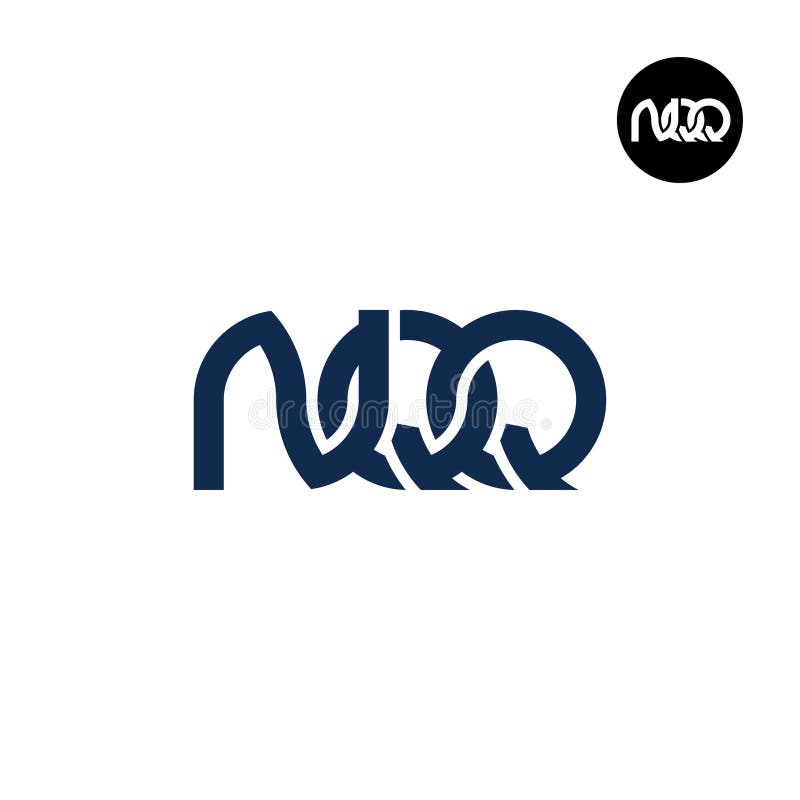 NQQ Logo Letter Monogram Design Stock Vector - Illustration of name ...