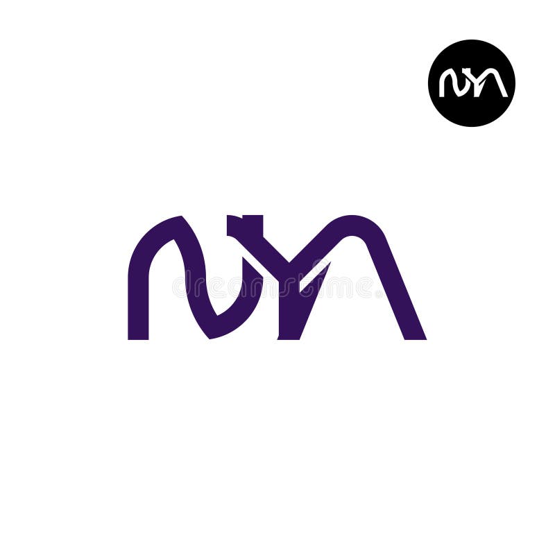 Nya Monogram Stock Illustrations – 12 Nya Monogram Stock Illustrations ...