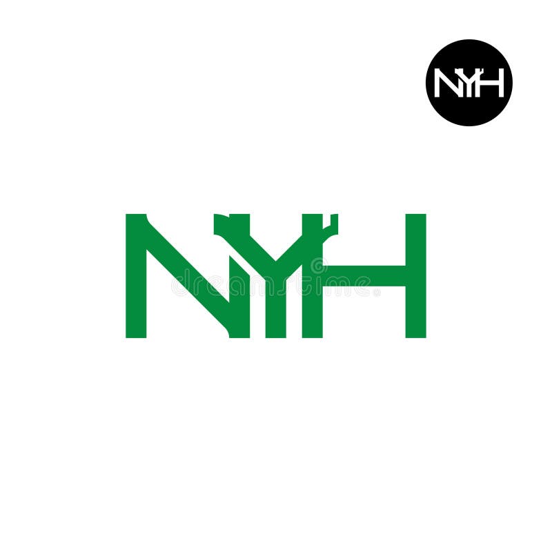 Nyh Monogram Stock Illustrations – 12 Nyh Monogram Stock Illustrations ...