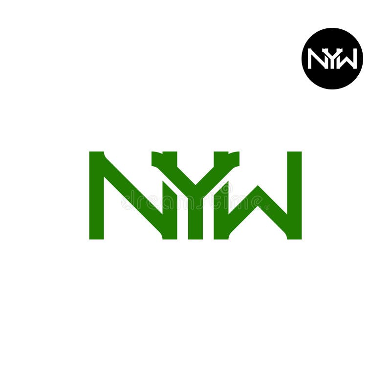 Nyw Monogram Stock Illustrations – 9 Nyw Monogram Stock Illustrations ...