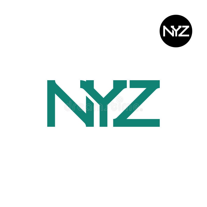 NYZ Logo Letter Monogram Design Stock Vector - Illustration of logos ...