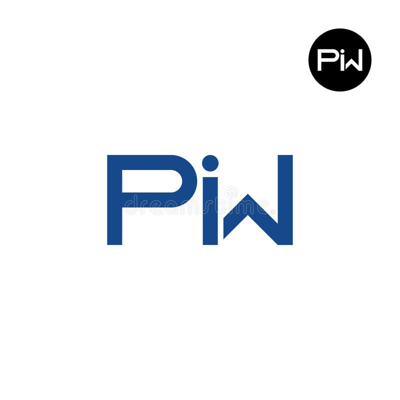 Piw Monogram Stock Illustrations – 13 Piw Monogram Stock Illustrations ...