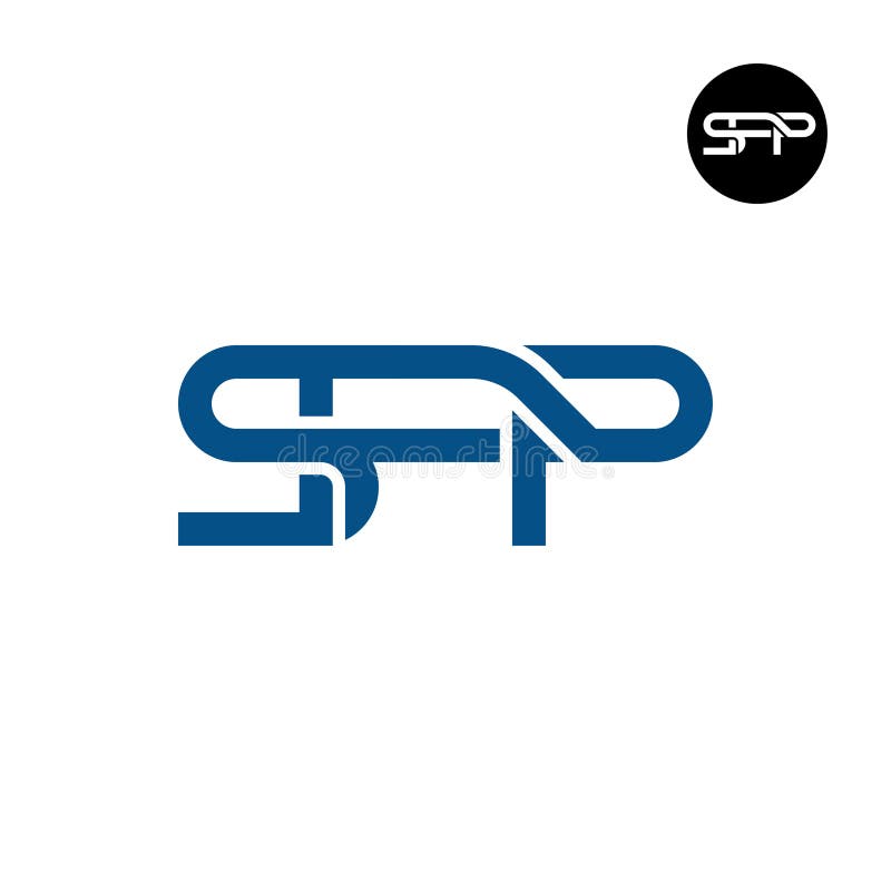 SFP Logo Letter Monogram Design Stock Vector - Illustration of simple ...