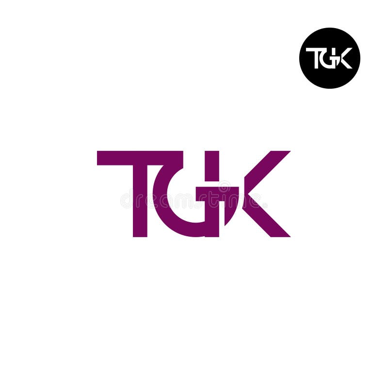 Tgk Monogram Stock Illustrations – 8 Tgk Monogram Stock Illustrations ...