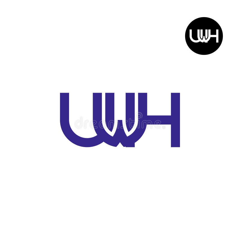 Uwh Monogram Stock Illustrations – 11 Uwh Monogram Stock Illustrations ...