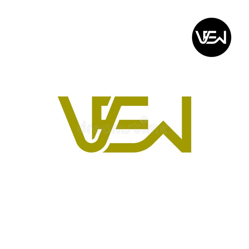 Vew Monogram Stock Illustrations – 13 Vew Monogram Stock Illustrations ...