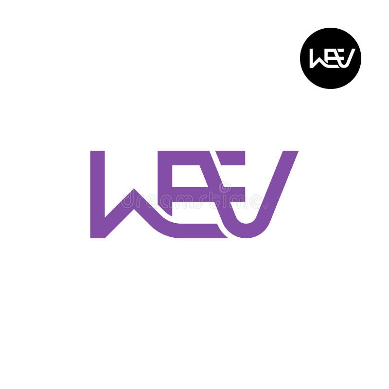 Wev Monogram Stock Illustrations – 9 Wev Monogram Stock Illustrations ...