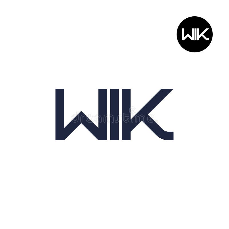 Wik Monogram Stock Illustrations – 12 Wik Monogram Stock Illustrations ...