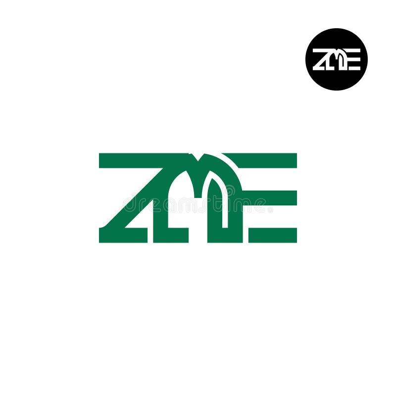 Zme Monogram Stock Illustrations – 12 Zme Monogram Stock Illustrations ...
