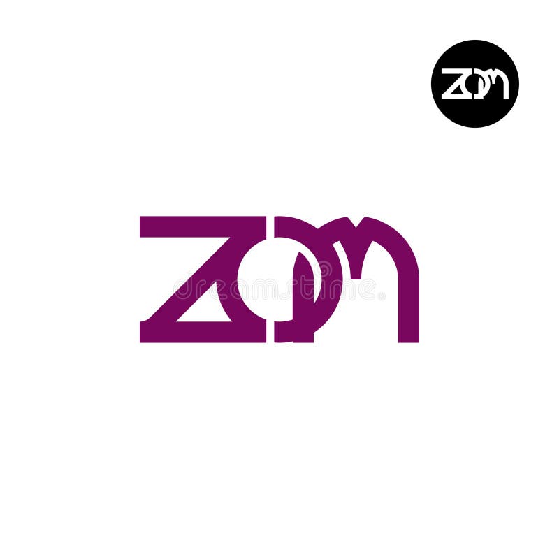 Zom Monogram Stock Illustrations – 10 Zom Monogram Stock Illustrations ...