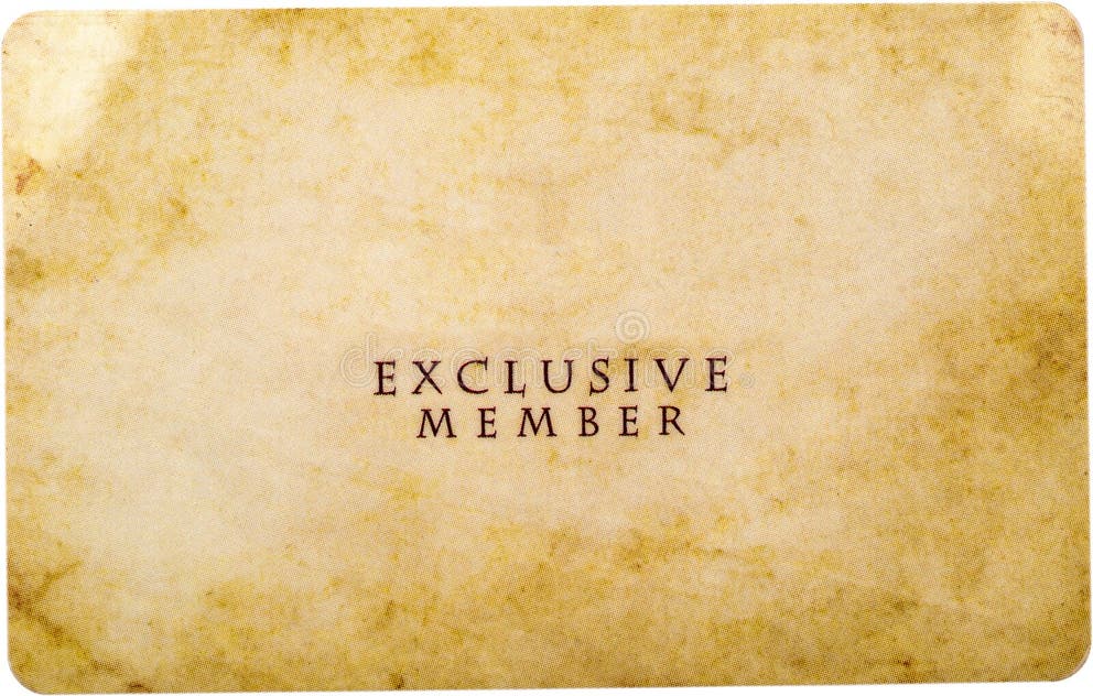 Exclusive Member stock image. Image of elegant, grunge - 26723807