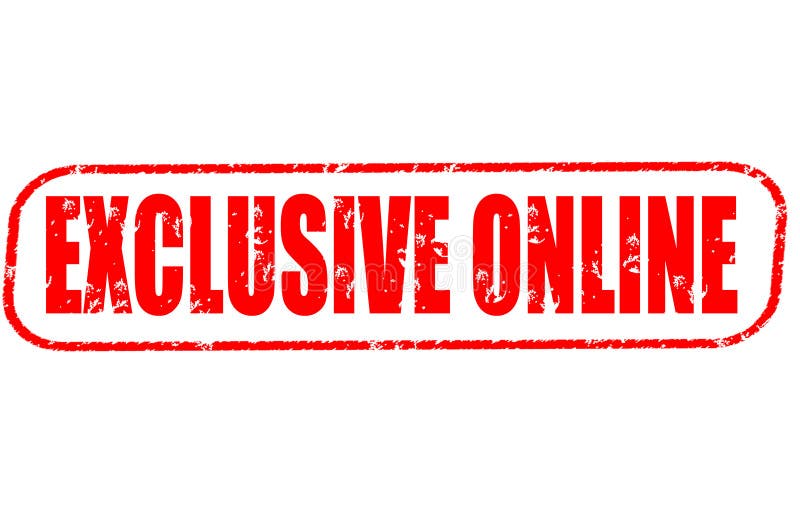 Online Exclusive Button Surrounded By Price Tags With Laptops Stock ...