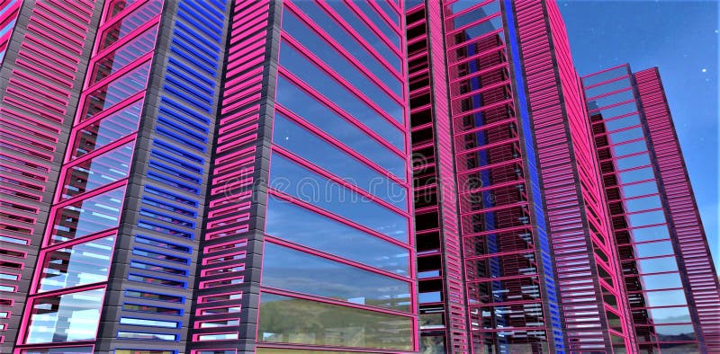 Exclusive Recently Constructed Apartment-office Complex. Glass Facade ...