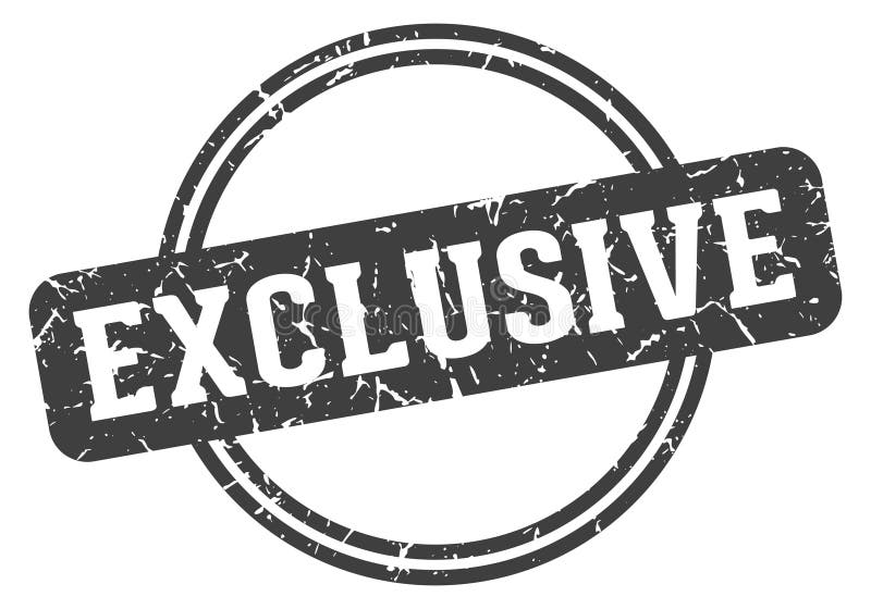 Exclusive Stamp Vector Premium Vektor Sticker.ai Royalty Free Stock
