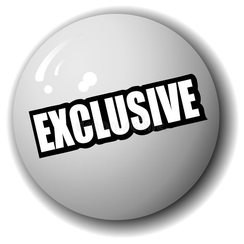 Exclusive stamp stock vector. Illustration of isolated - 29418091