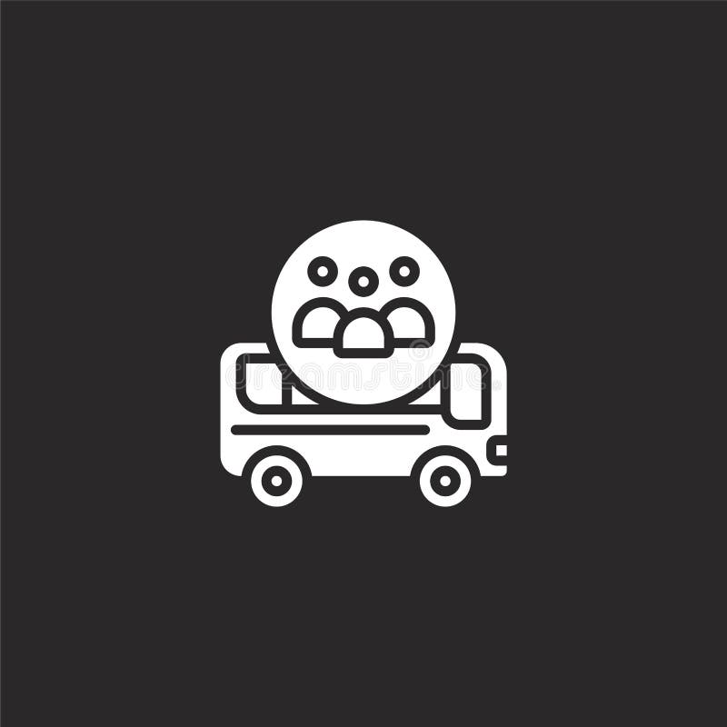 Excursion Icon Set. Four Simple Symbols In Diferent Styles From Travel ...