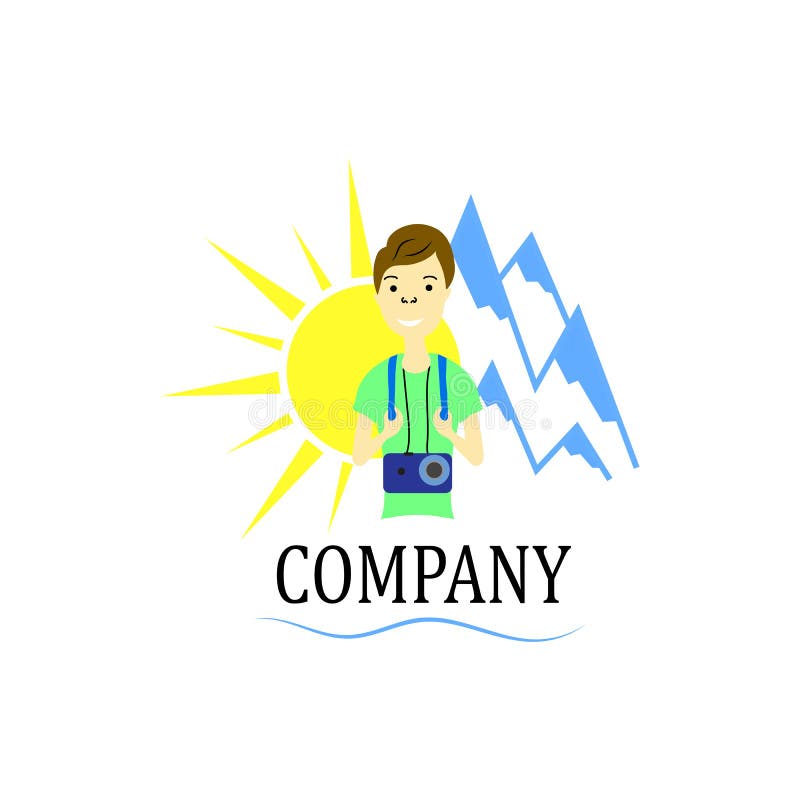 Excursion, Summer, Sea, Excursions Logo in EPS 10 Stock Illustration ...