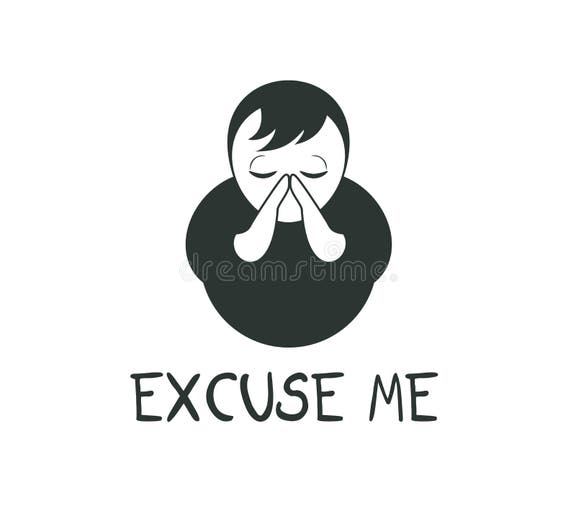 Excuse Me Stock Illustrations – 163 Excuse Me Stock Illustrations ...