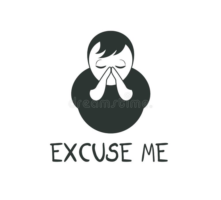Excuse Me Stock Illustrations – 170 Excuse Me Stock Illustrations ...