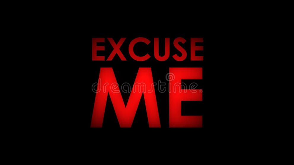 Excuse Me Stock Illustrations – 163 Excuse Me Stock Illustrations ...