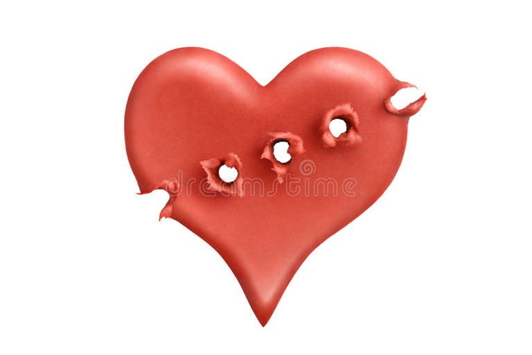 Heart Bullet Holes Stock Illustrations – 93 Heart Bullet Holes Stock ...